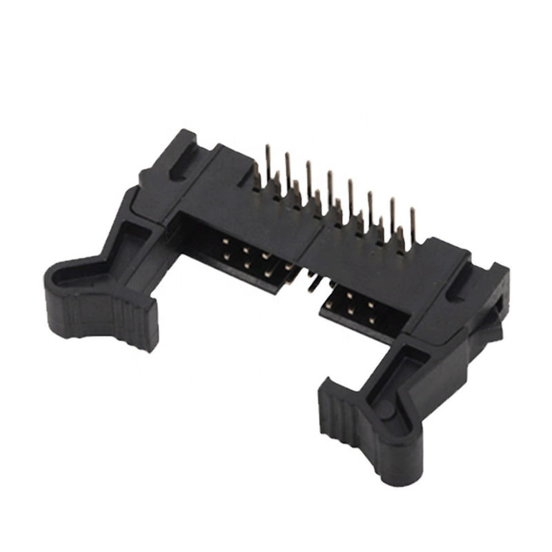 Shrouded Ejector Dual Row Pin Header Right Angle Header Connector 2.0mm ...