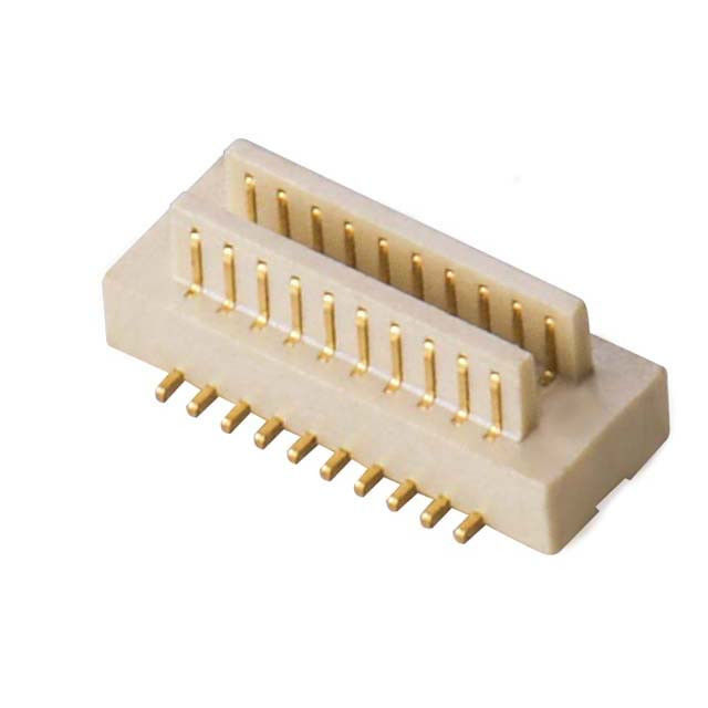 0.8mm Pitch 10 Pin Board To Board Smt Connector Female SMT Type Height ...