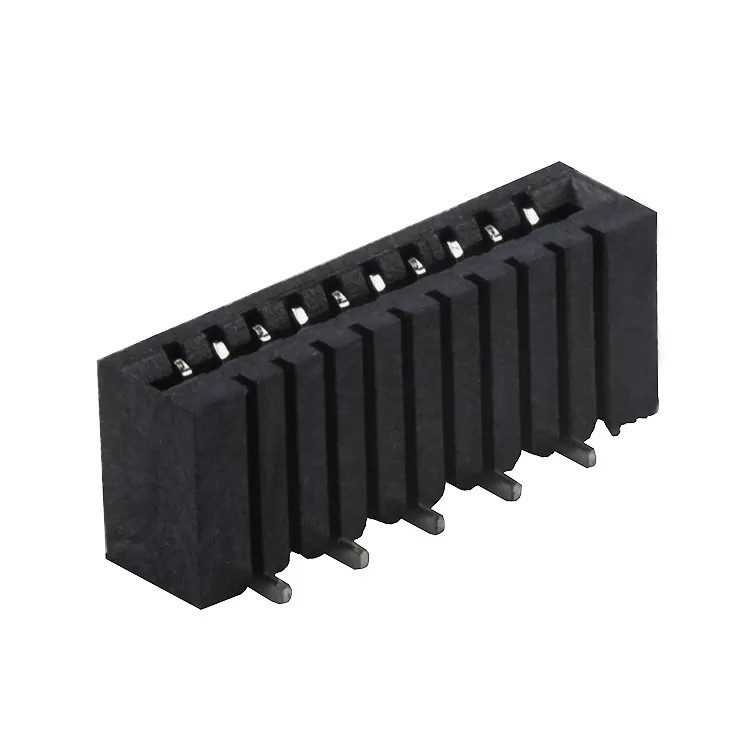 Black 1.0mm Pitch Reversible Contact Vertical SMT Type FPC Connector ...